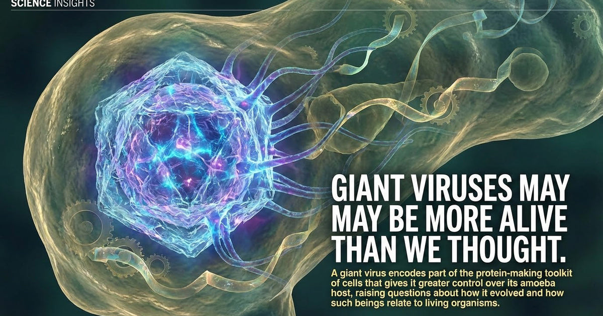 Scientists Say Giant Viruses Are 'More Alive' Than – UVCeed